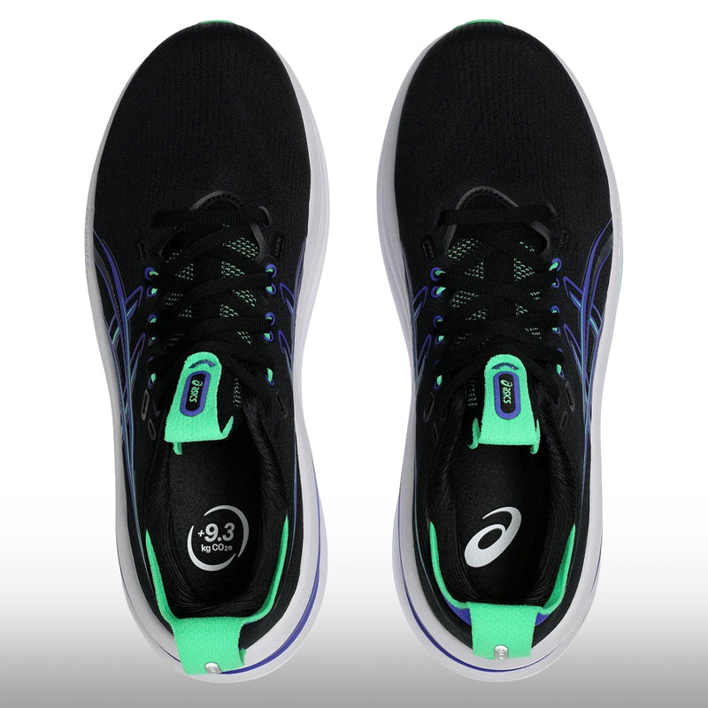 Asics Gel Nimbus 28 Hombre Black Cobalt Burst