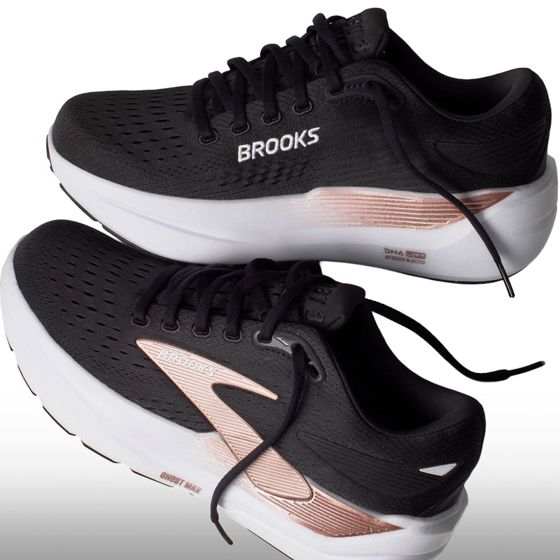 Broosks Ghost Max 3 Mujer Black Rose Gold