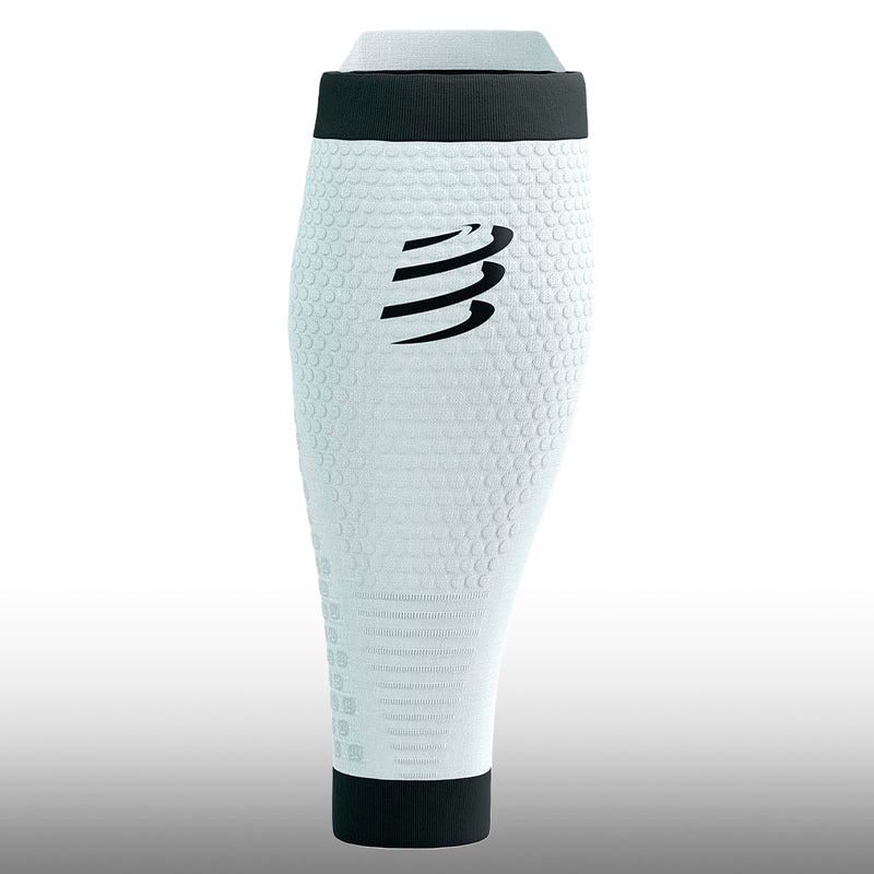 Compressport Pantorrilleras R2 3.0 White Black