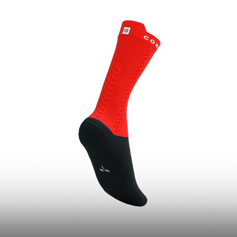 Compressport Pro Racing Socks v4.0 Bike Red Black
