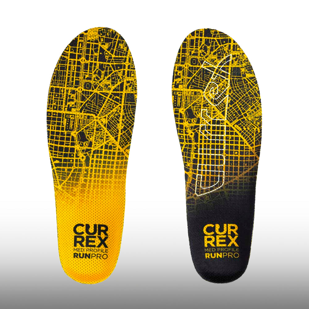 Plantillas para correr: Currex Runpro con soporte y amortiguación